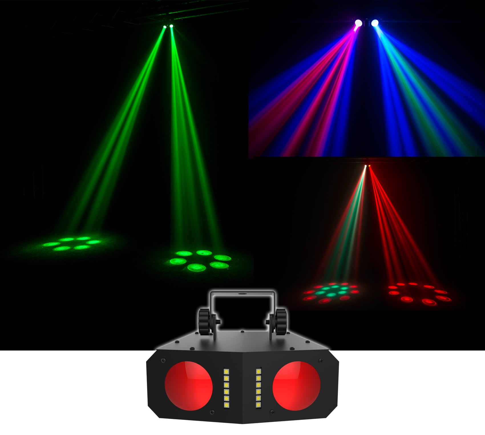 Chauvet DJ Duo Moon Moonflower/Strobe Effect Lighting Fixture For ...