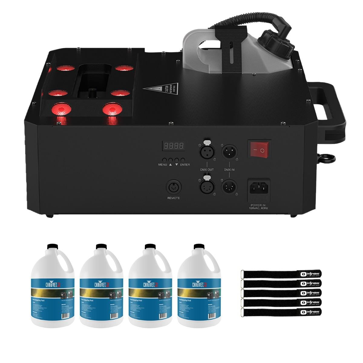 Chauvet DJ Geyser Move Pyrotechnic-Style Effect Fog Machine with Fog ...