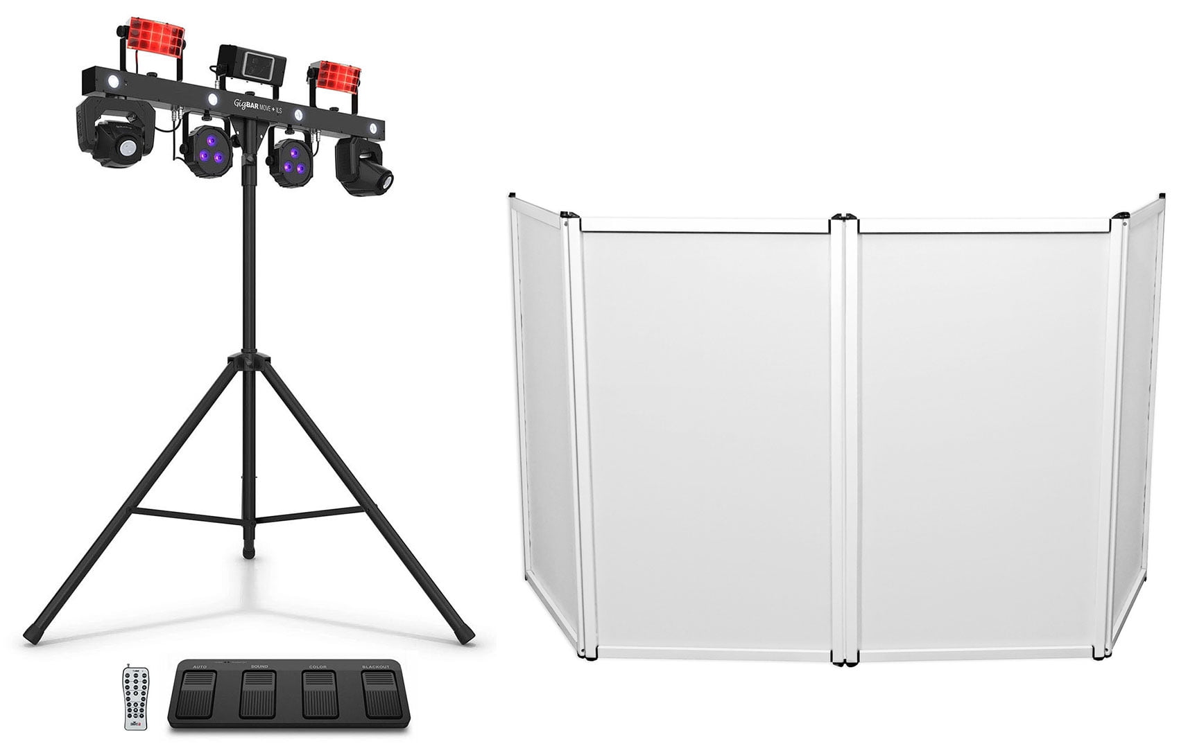 Chauvet DJ GigBAR MOVE + ILS Lighting Kit w/Tripod+Footswitch+Remote ...