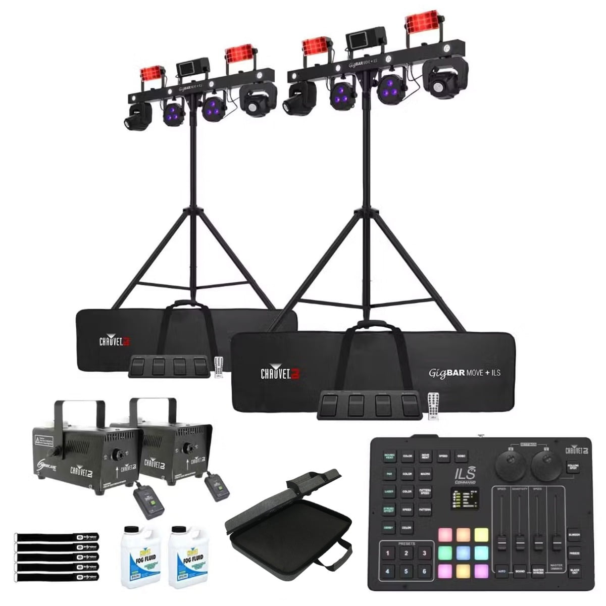Chauvet DJ GigBAR Move + ILS, Disco Party Equipment with LED, Laser ...