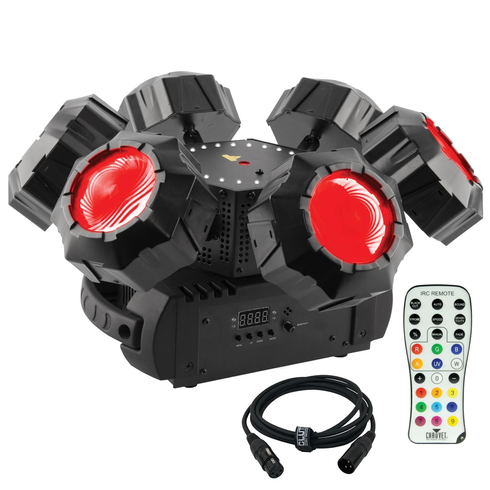 Chauvet DJ Helicopter Q6 Rotating Multi-Effect Light with Infrared ...