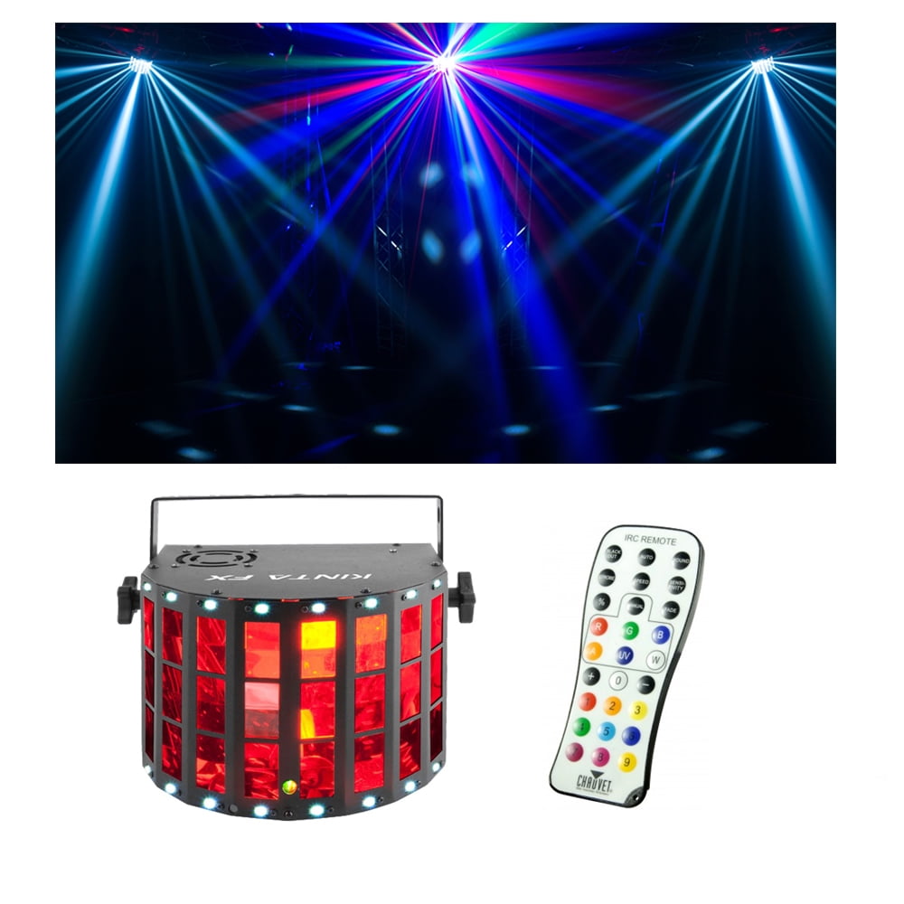 Chauvet DJ Lighting Kinta FX Derby Laser Strobe Effect Light w/ Remote ...