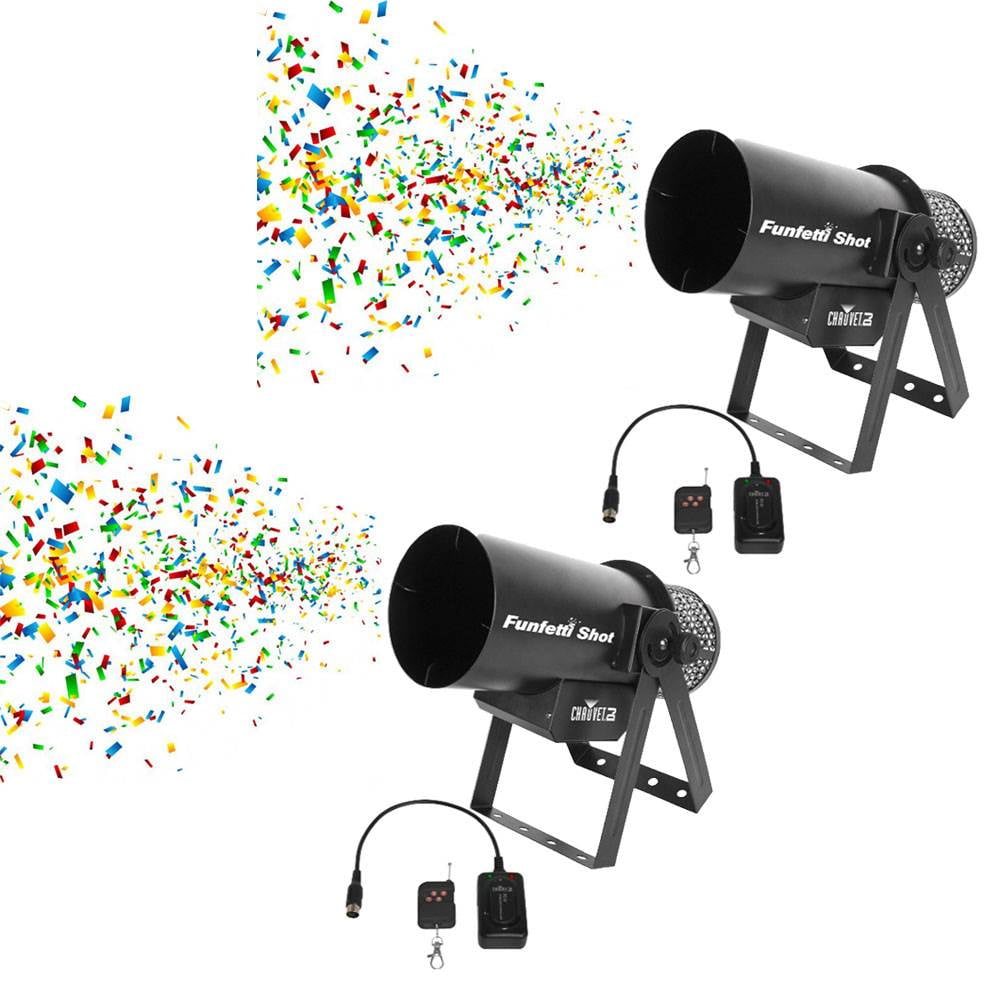 Chauvet DJ Professional Special Event Confetti Launcher and Remote 2 ...