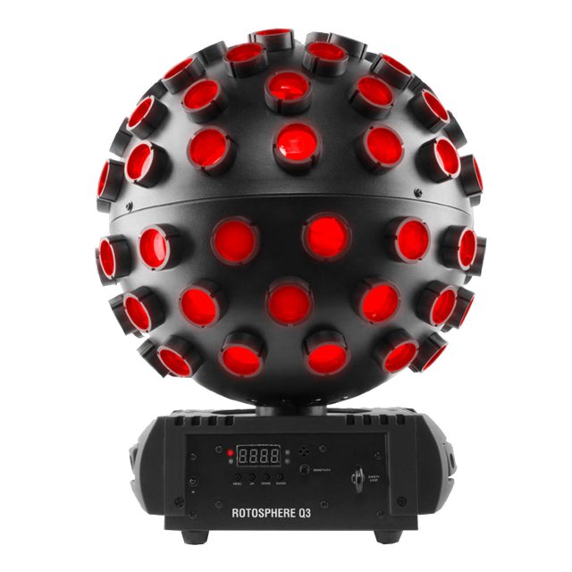 Chauvet DJ Rotosphere Q3 High-Power LED Mirror Ball Simulator - Walmart ...