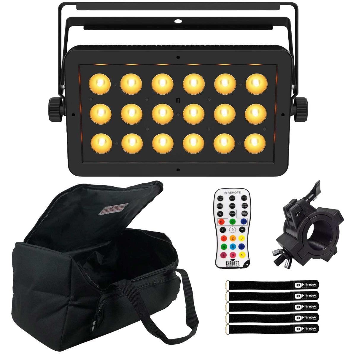 Chauvet DJ SlimBANK H18 ILS Hex-Color RGBAW+UV LED Wash Light with Case ...