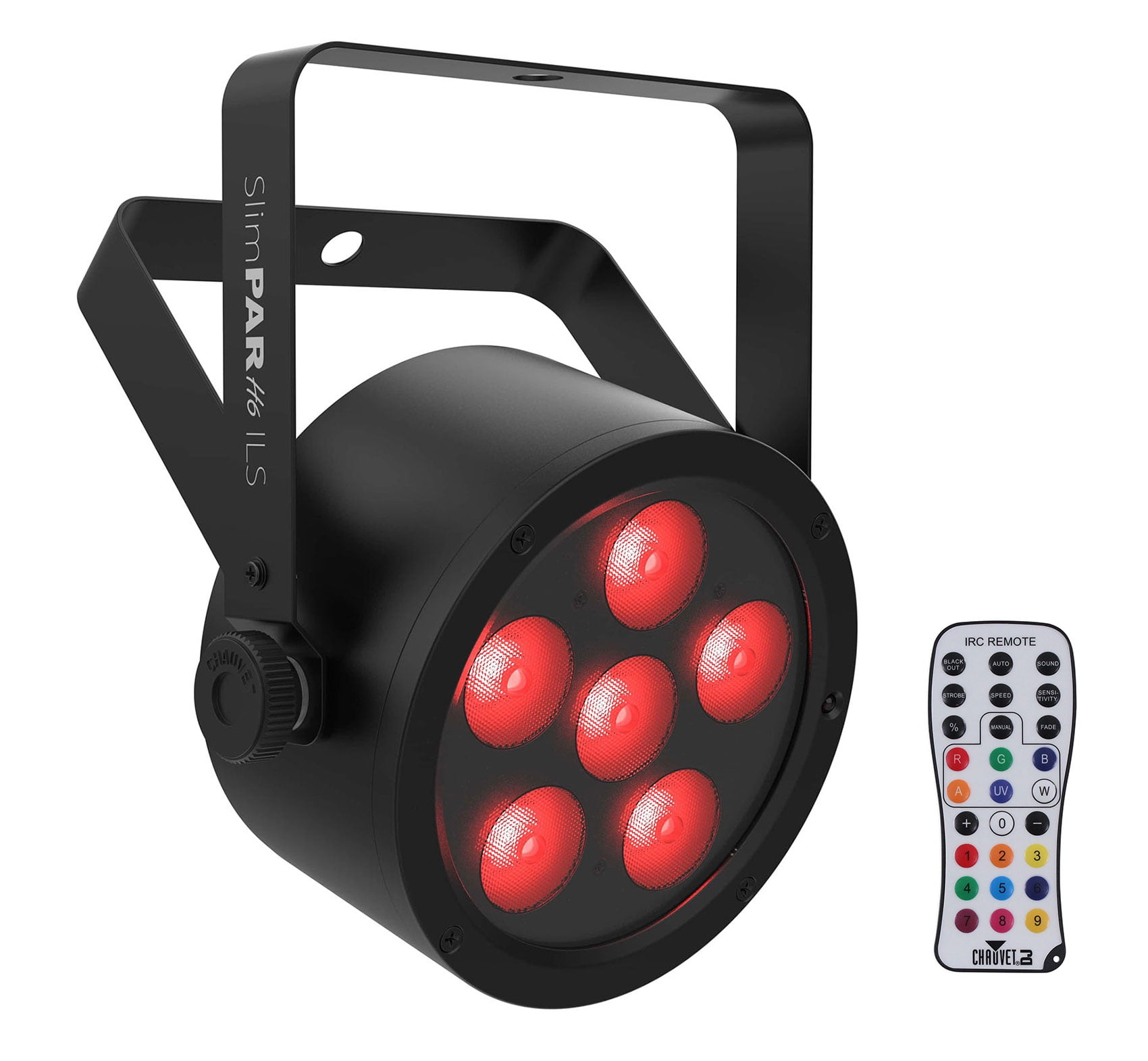 Chauvet DJ SlimPAR H6 ILS RGBAW+UV LED DMX Par Can Party/Stage Wash ...