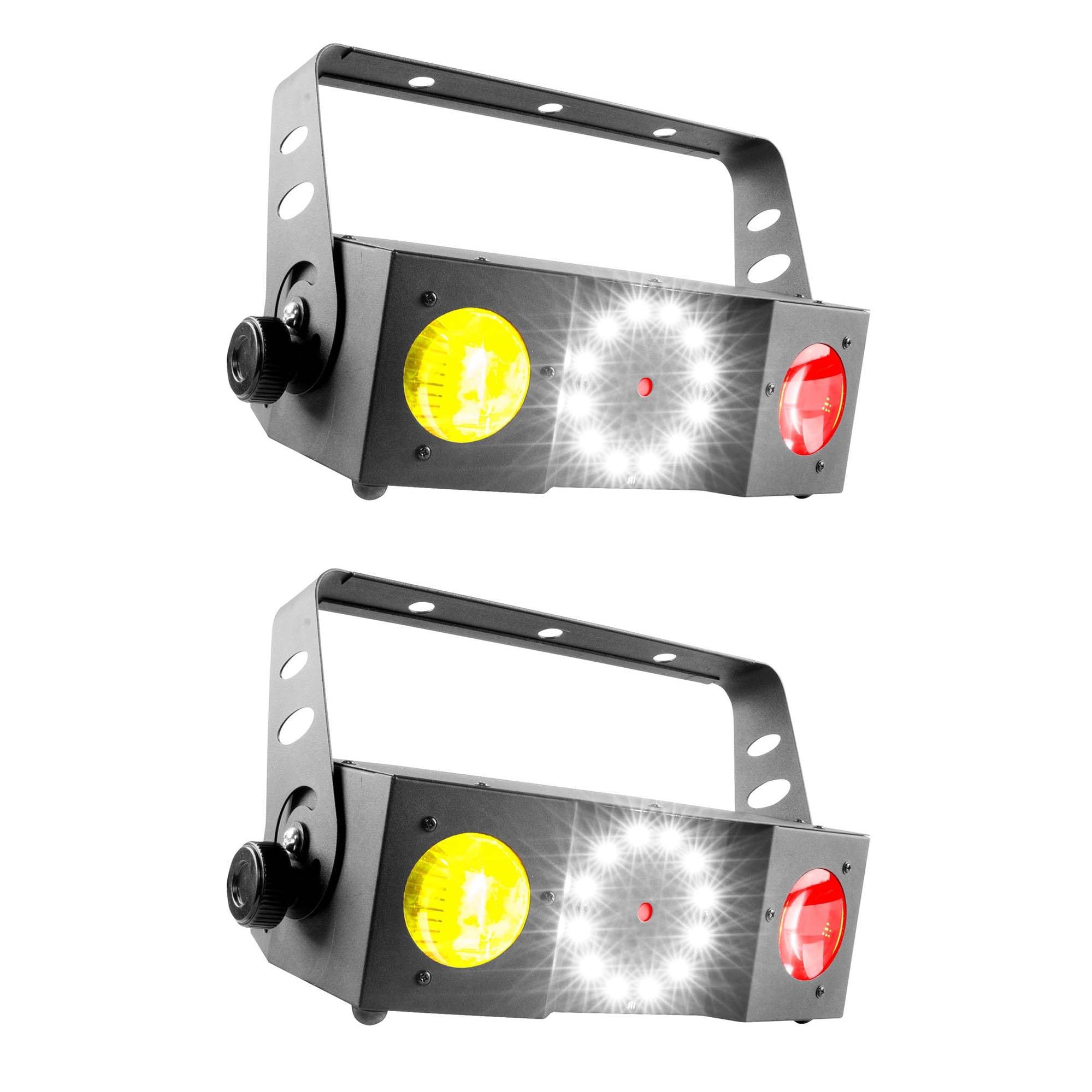 Chauvet DJ Swarm 4 FX Moonflower DMX Light Effect w/ Strobe & Laser (2 ...