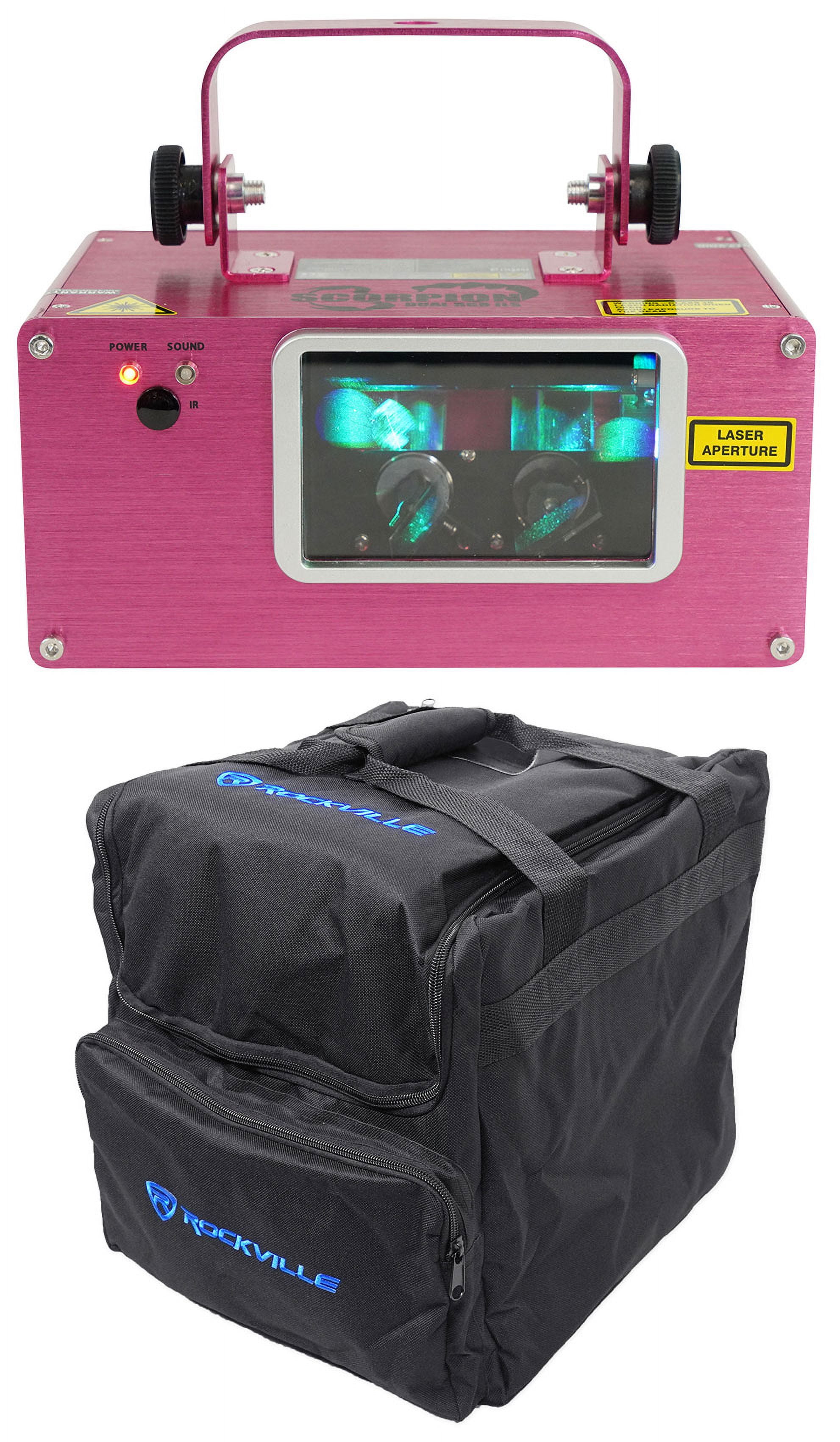 Chauvet Scorpion Dual RGB ILS Fat Beam Laser Aerial Sky Effect Light ...