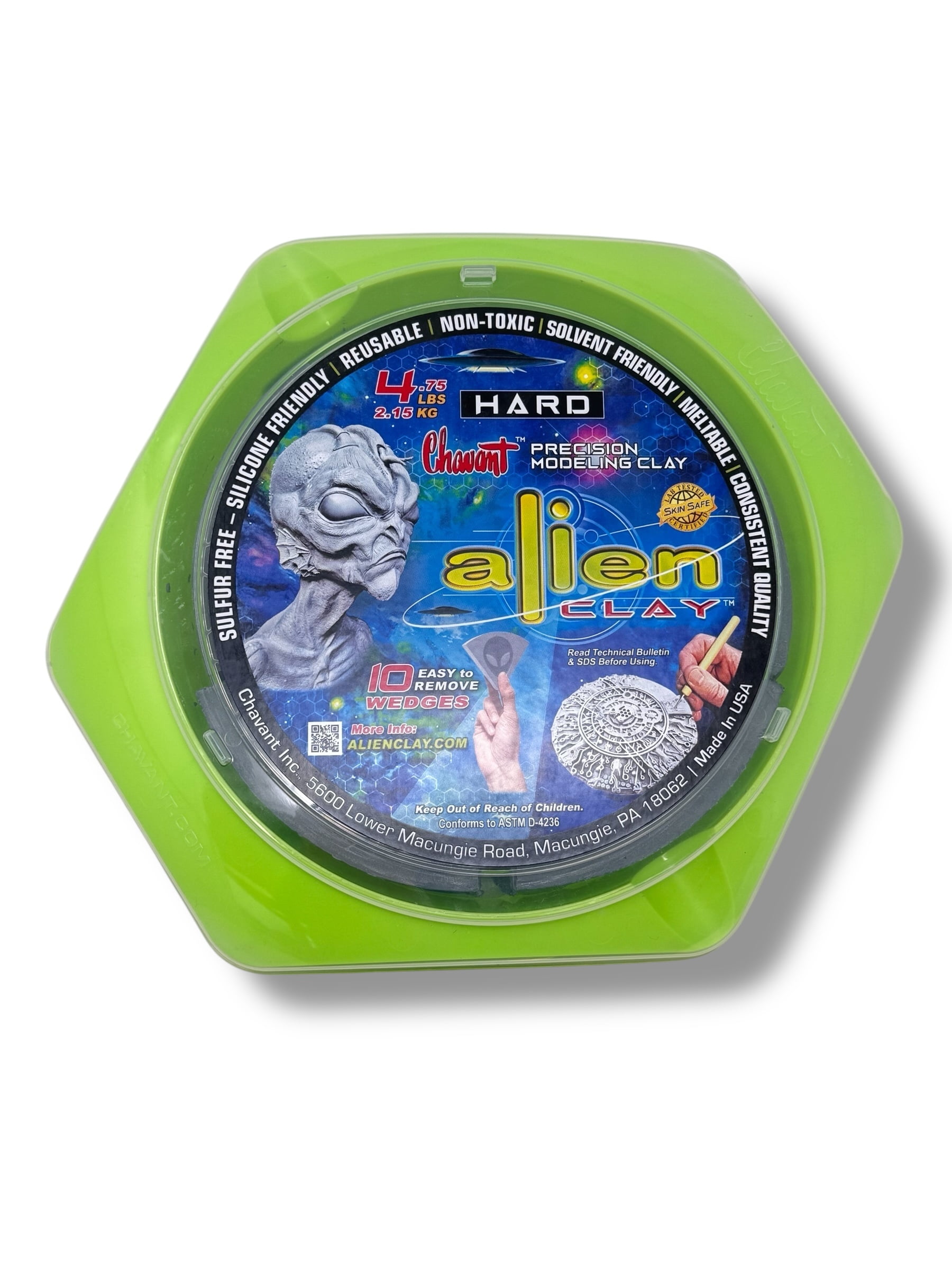 Chavant - Alien Clay ( Hard 1 Saucer ) - Walmart.com