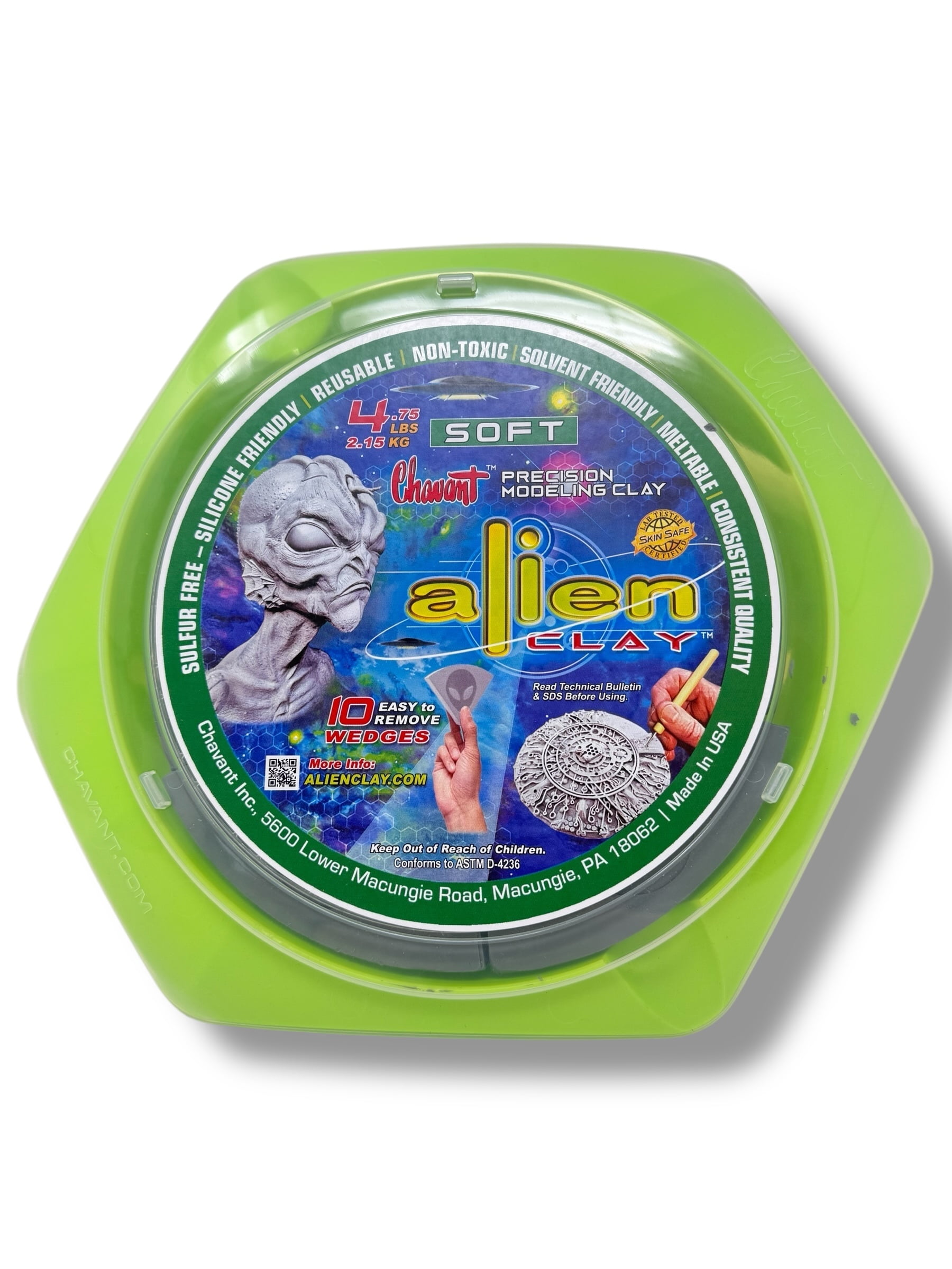 Chavant - Alien Clay ( Soft 1 Saucer ) - Walmart.com