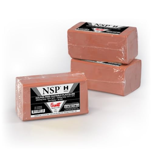 Chavant Clay - NSP Hard Brown - Sculpting and Modeling Clay (1/4 Case) - Walmart.com