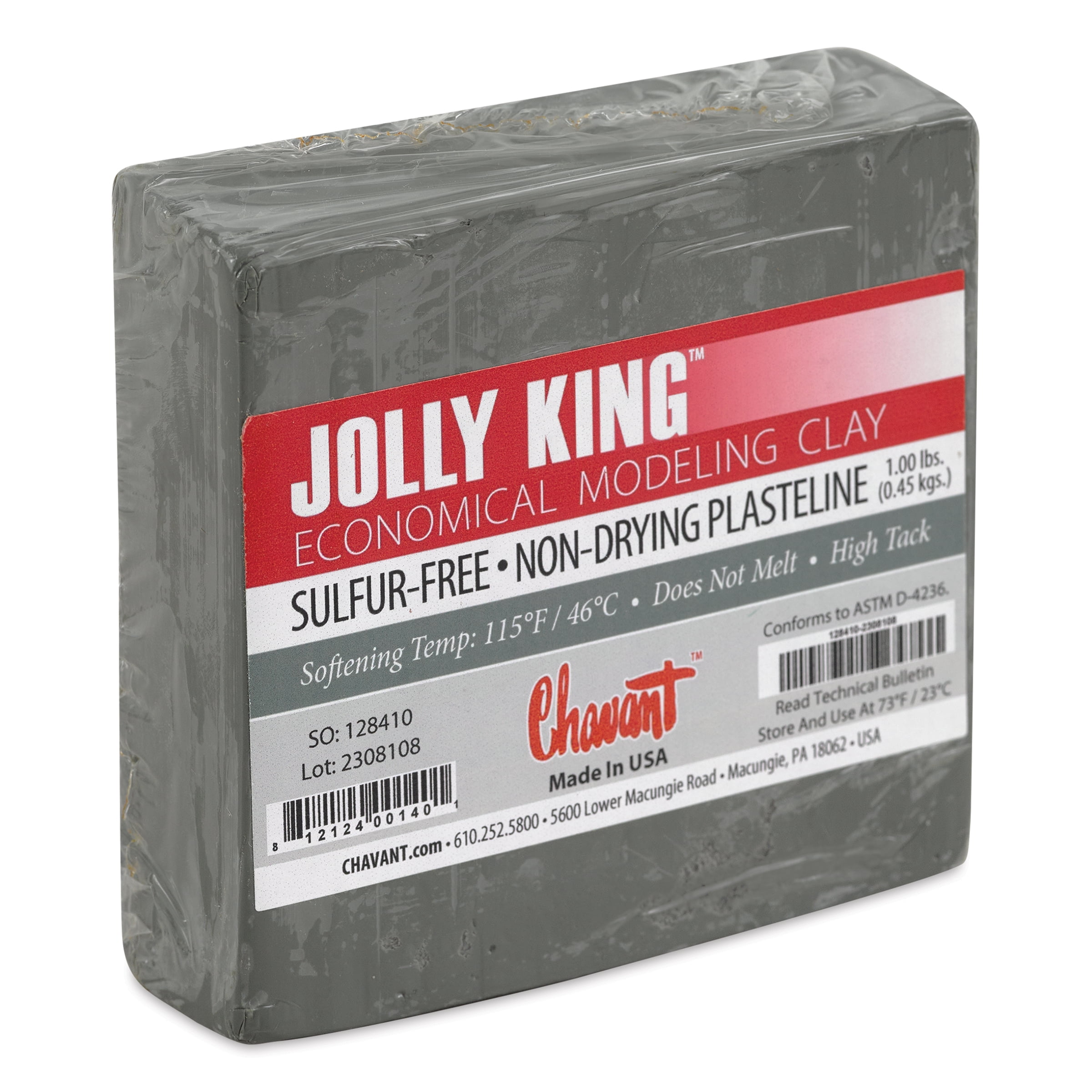Chavant Jolly King Plasteline - 1 lb - Walmart.com