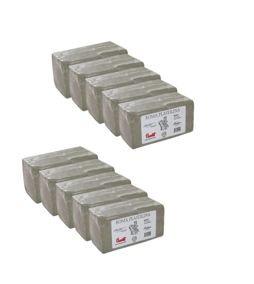 Chavant - Renaissance Plastilina (Roma) - Soft - 10x Bricks ( 20lbs ...