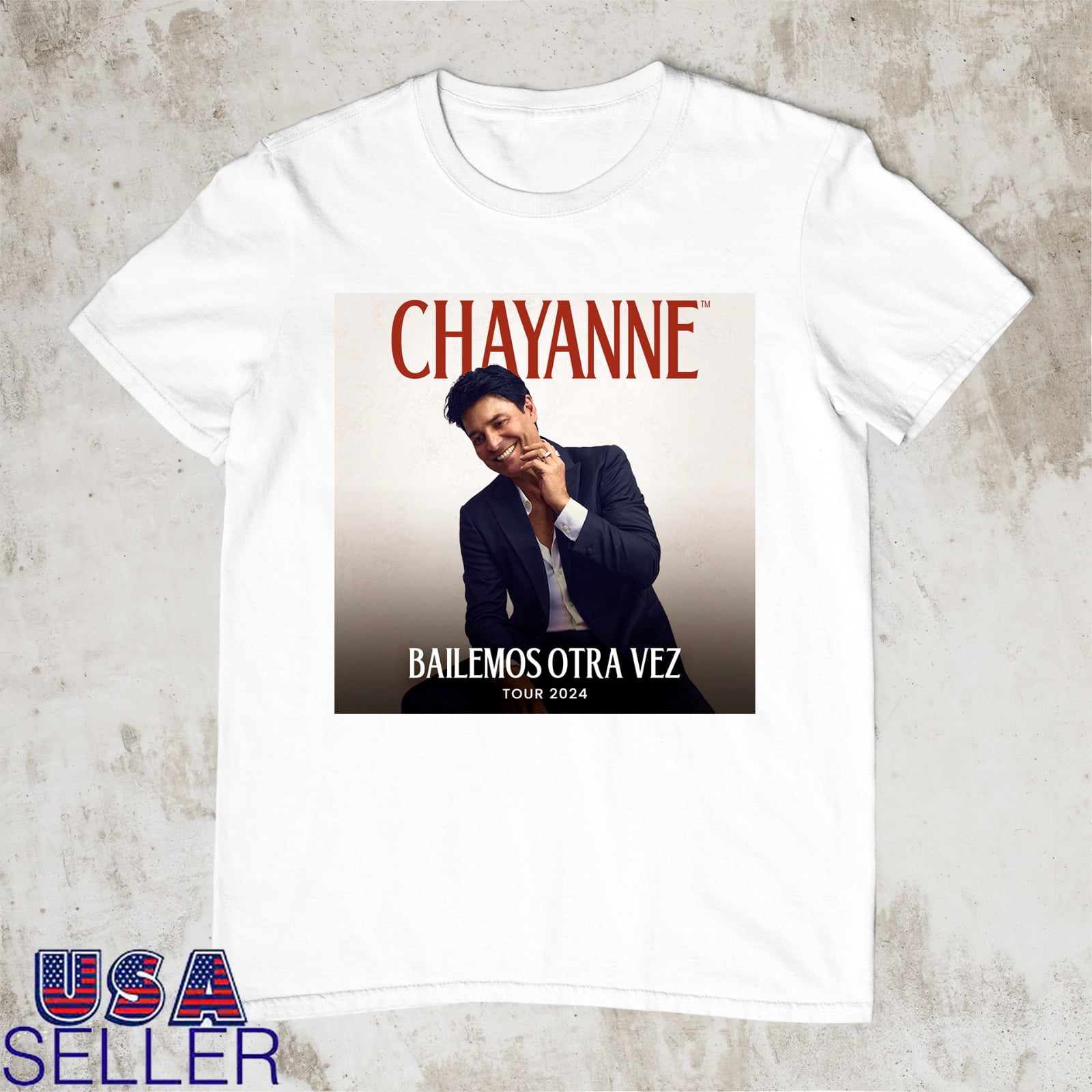 Chayanne Bailemos Otra Vez 2024 Tour T Shirt All Size S-5XL - Walmart.com
