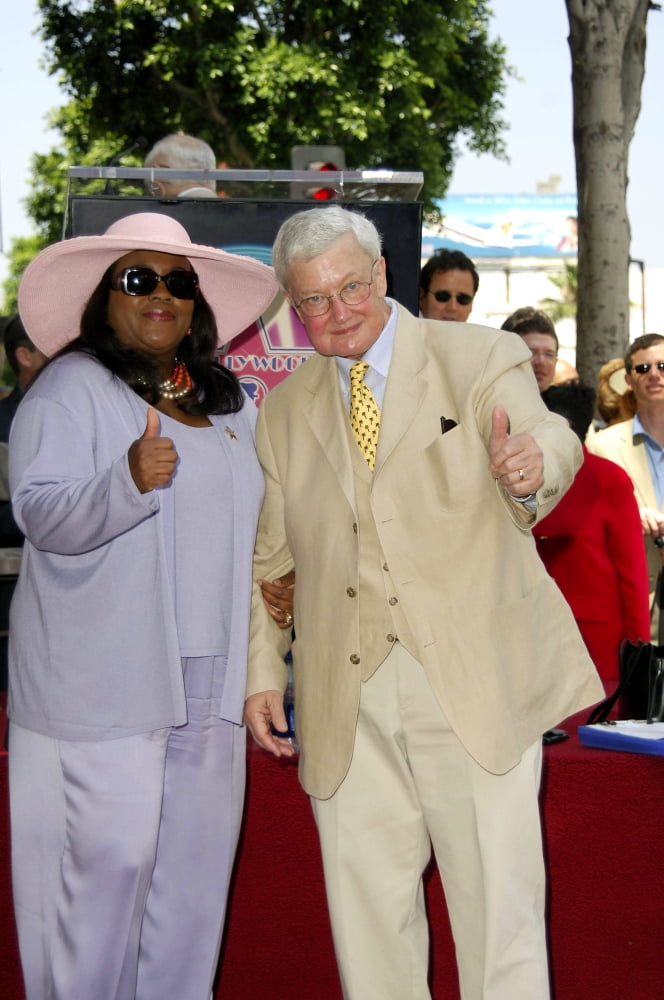 Chaz Ebert, Roger Ebert At The Induction Ceremony For Star On The ...