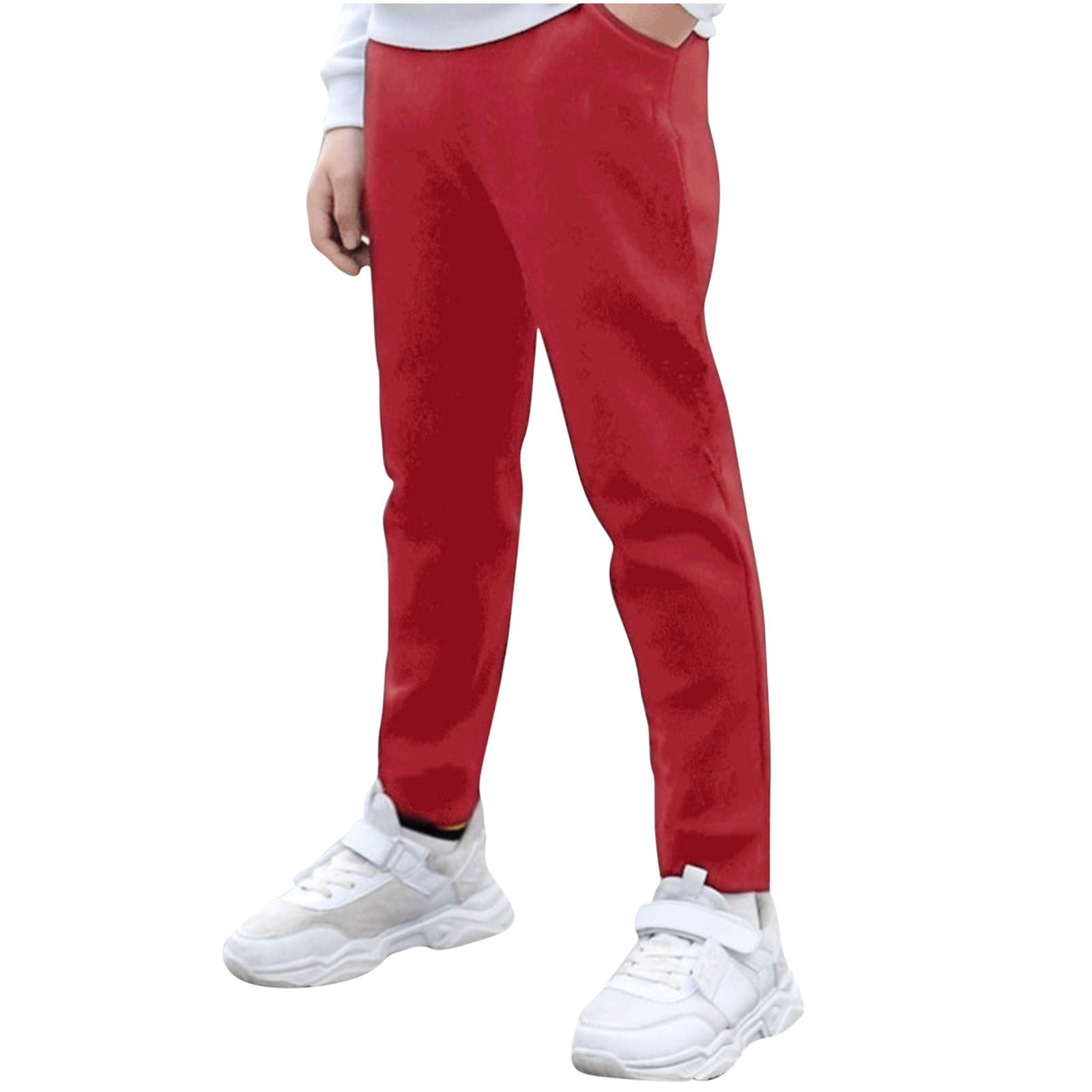Chbgutlmr Baby Clothes Girls Boys Sweatpants Kids Solid Color Fitting ...