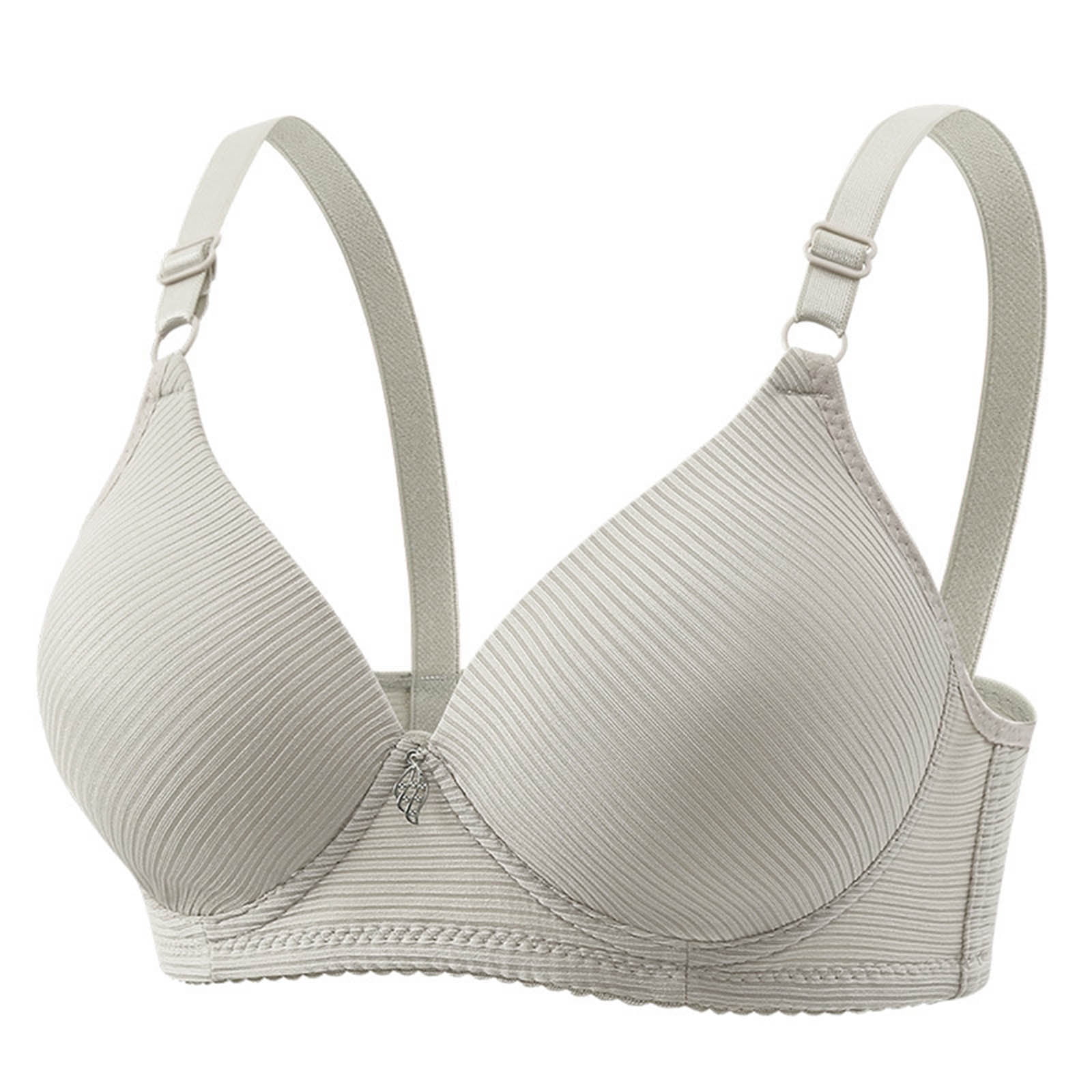 Chbgutlmr Wireless Bras for Women Adjustable Strap V Neck Breathable ...