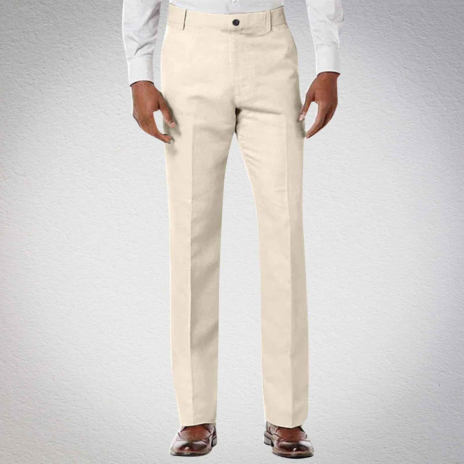 Chbgutlmr Work Pants for Men Classic Fitting Straight Leg High Waisted ...