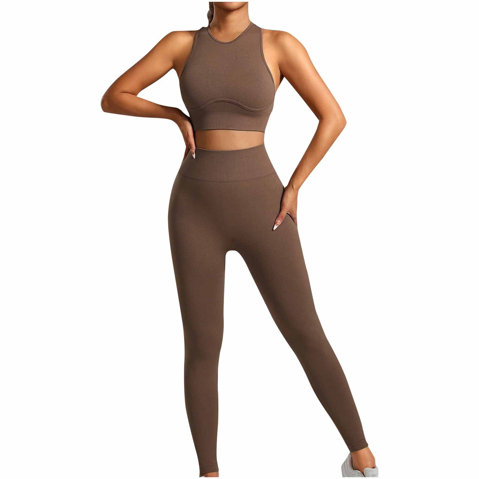 Chbgutlmr Yoga Pants for Women High Waist Skinny Belly Control Gym ...