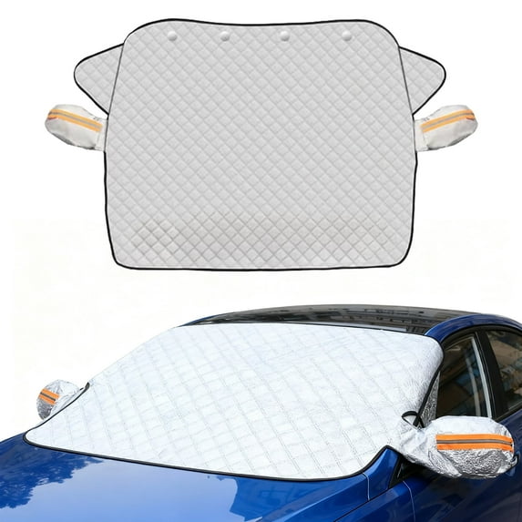 Che Yi Bao Windshield Cover for Winter Ice/Snow/Frost, Heavy Duty Ultra Thick Protective, Snow ...