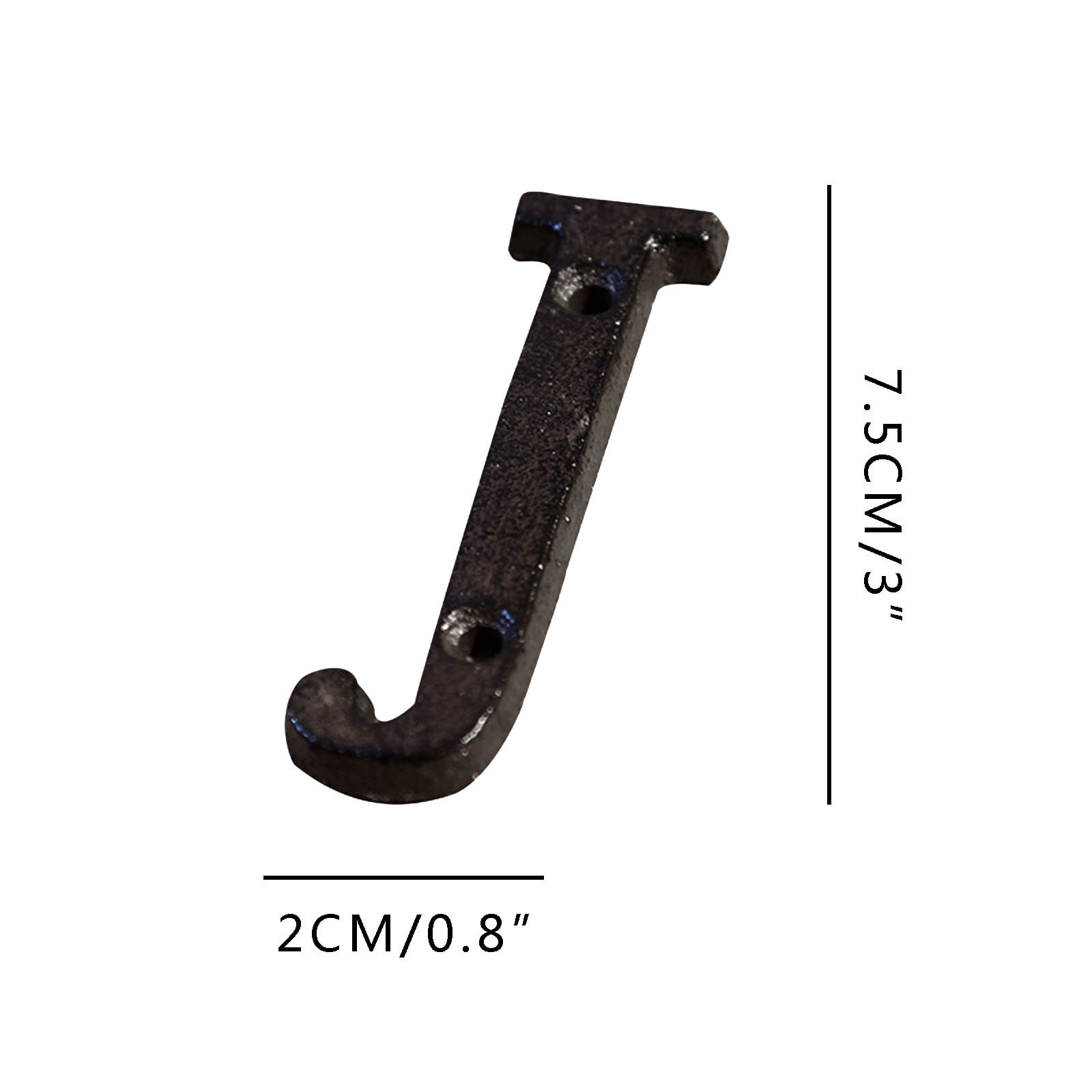 CheAAlet Alloy Wrought Iron House Numbers & Letters - Decorative DIY ...