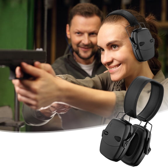 awesafe Electronic Shooting Hearing Protection Earmuffs Comes with Hard ...