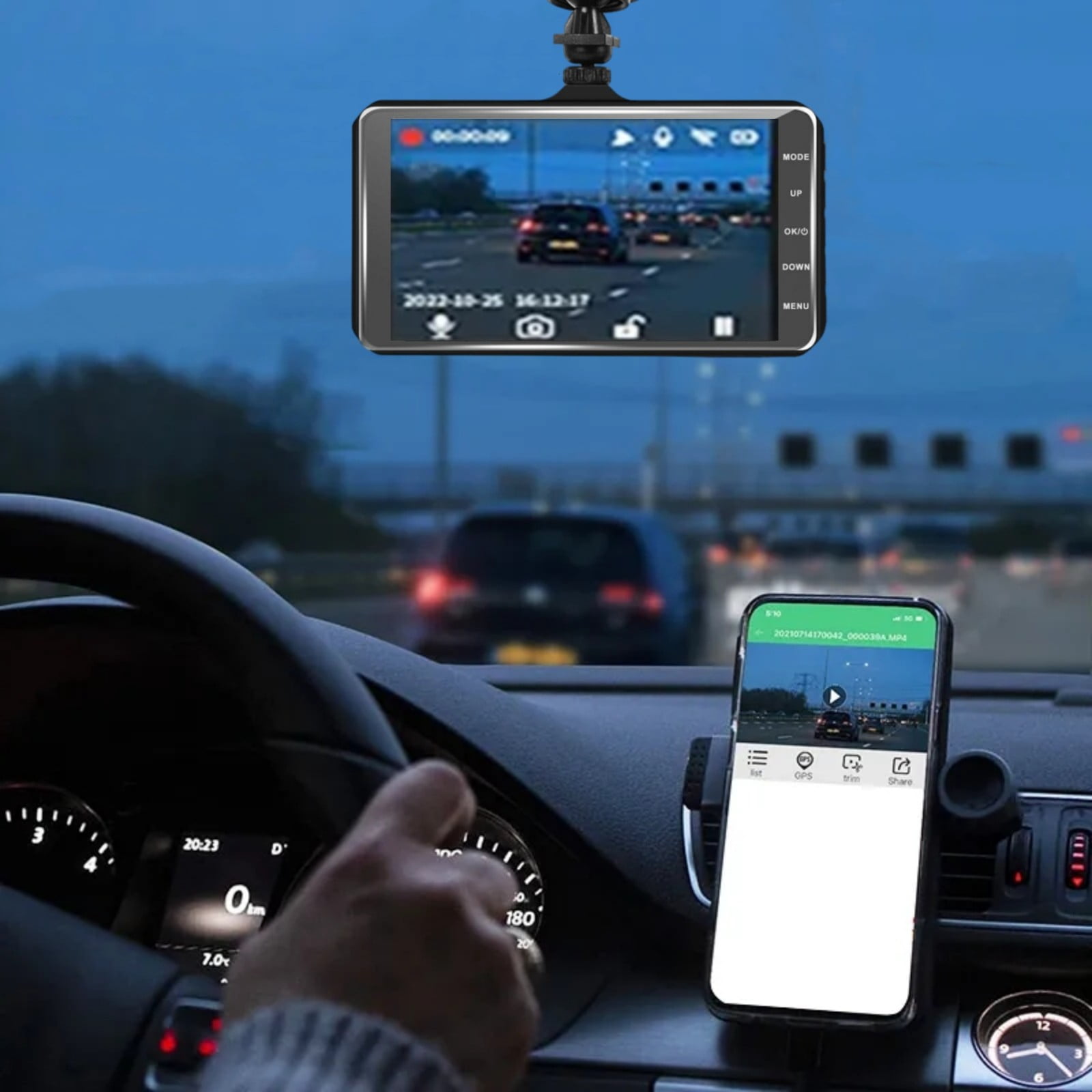 CheAAlet HD 1080P Rear View Backup Camera System, Driving Hitch ...