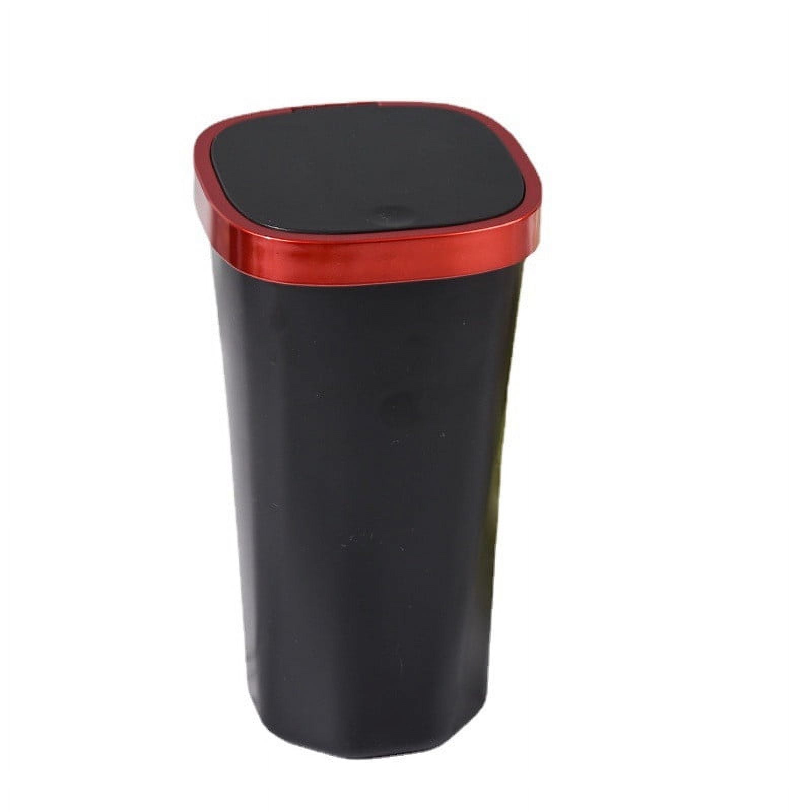 CheAAlet Mini Car Trash Can with Lid - Garbage Bin for Auto interior ...