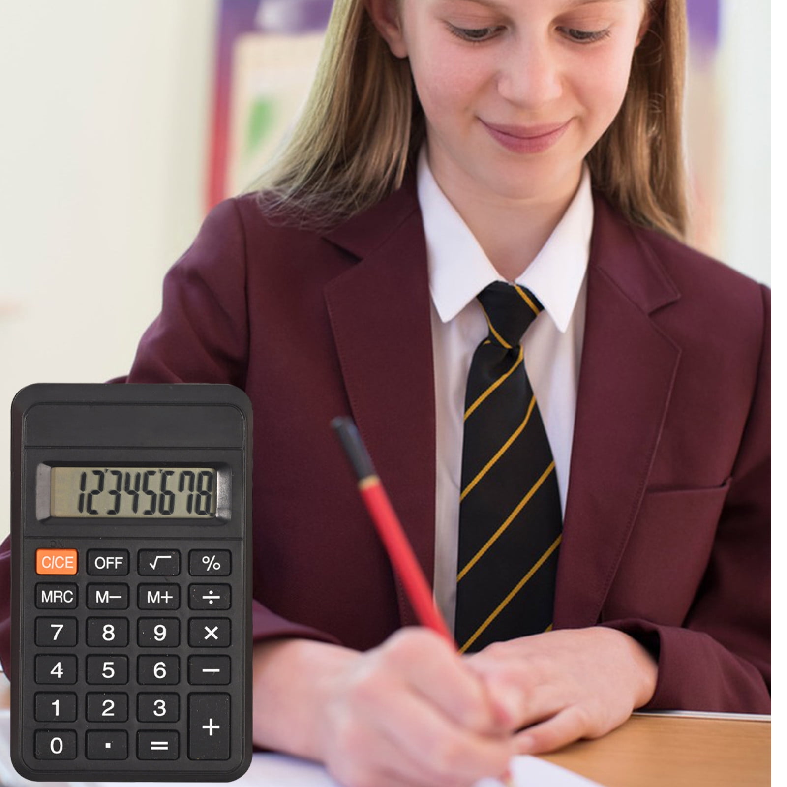 CheAAlet Student Calculator Small, Portable, Small, Colorful Cartoon ...