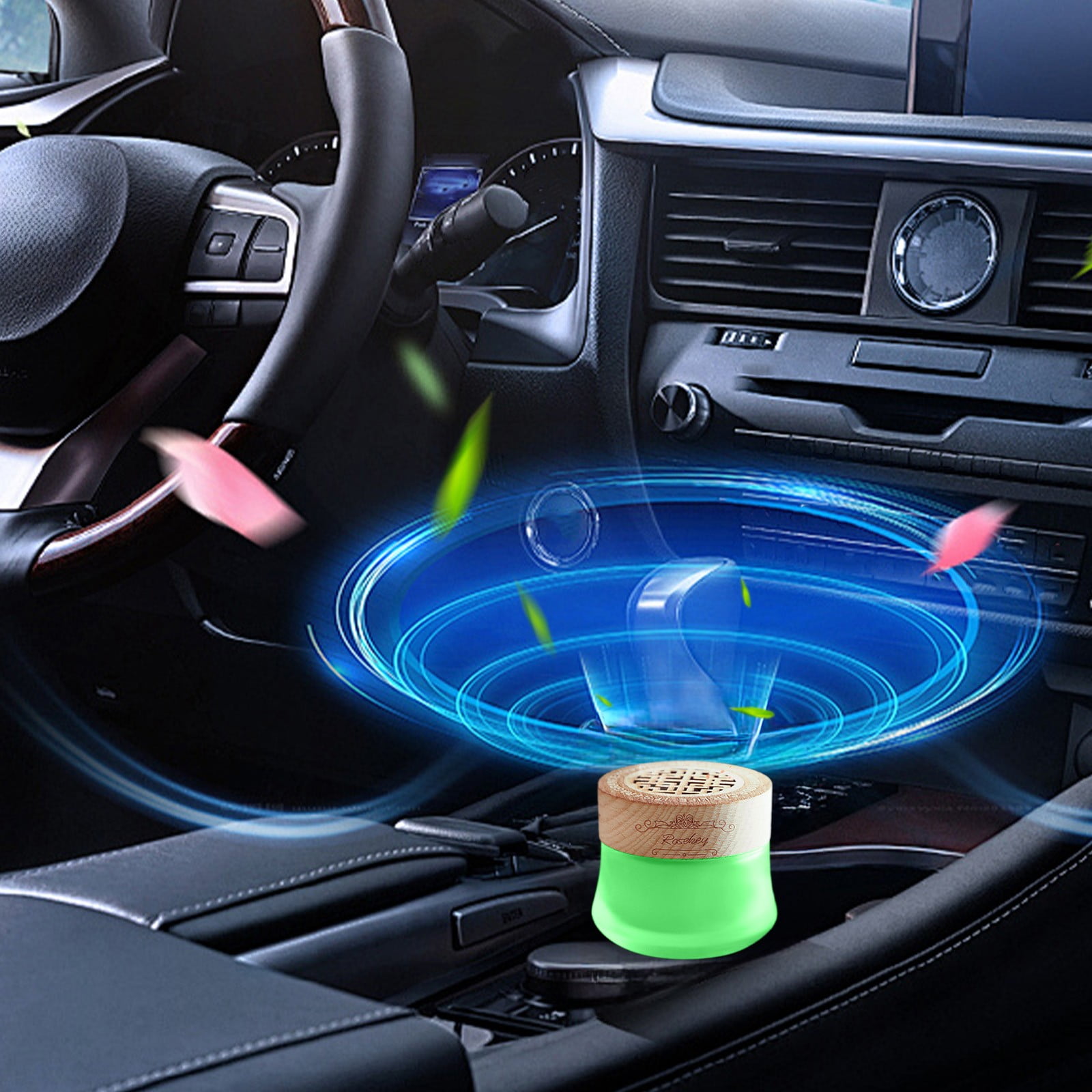 CheAAlet Vehicle Mounted Perfume Deodorizer, Car Perfume Solid Scent ...
