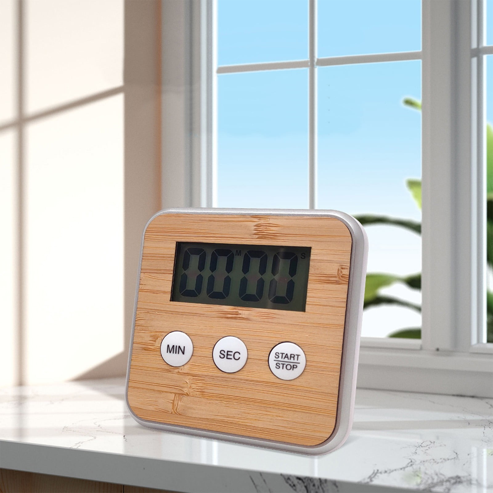 CheAAlet Versatile White Electronic Timer - Ideal for Kitchen, Office ...