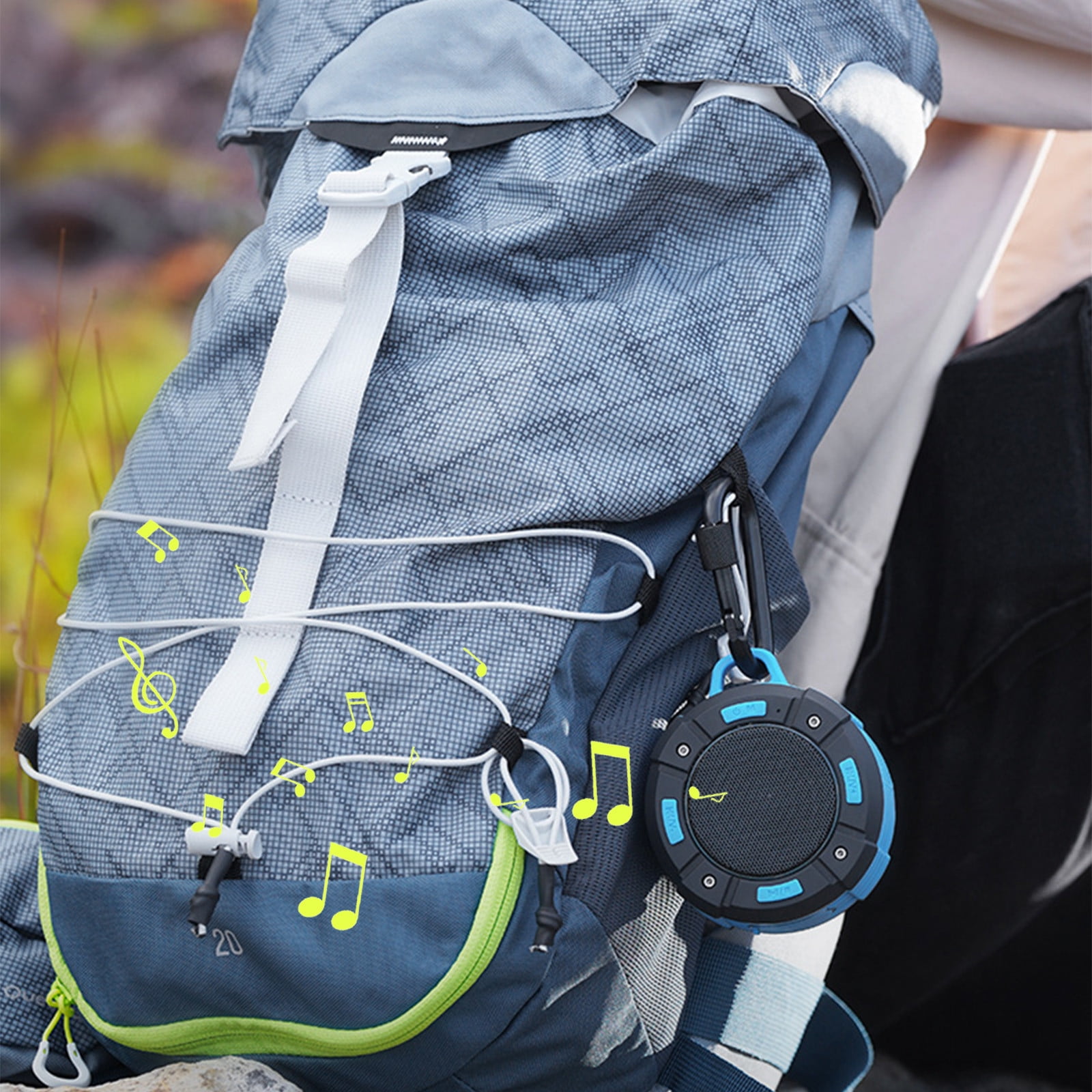 CheAAlet Waterproof Portable Speaker for Outdoor Cycling, Wireless ...