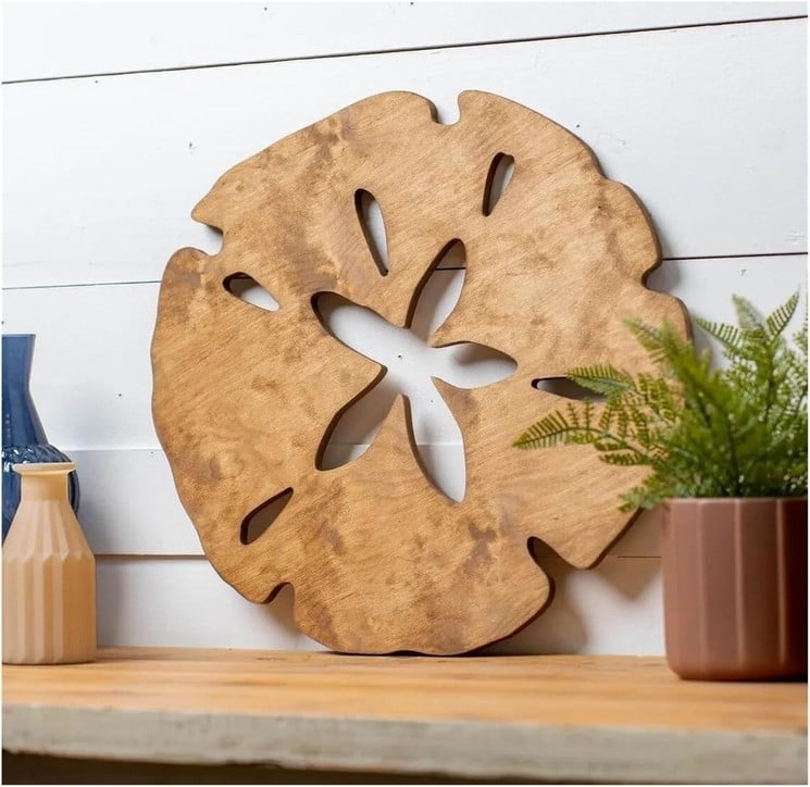 CheAAlet Wooden Sand Wall Decoration - Rustic Thick Design for Kitchen ...