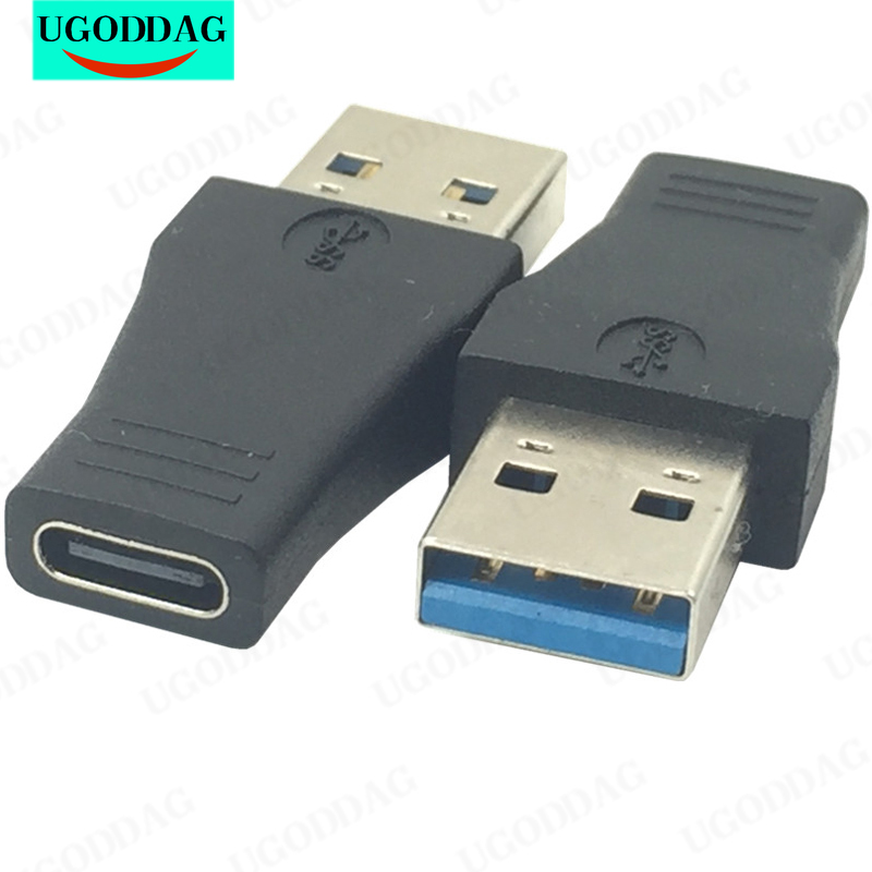 CheShi 1 PCS USB 3.1 Type C Type-C Female to USB 3.0 Male Adapter Connector Adaptor USB 3.0 ...