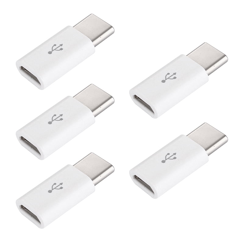CheShi 5 PCS USB-C Type-C To Micro USB 3.1 Data Charging Adapter ...