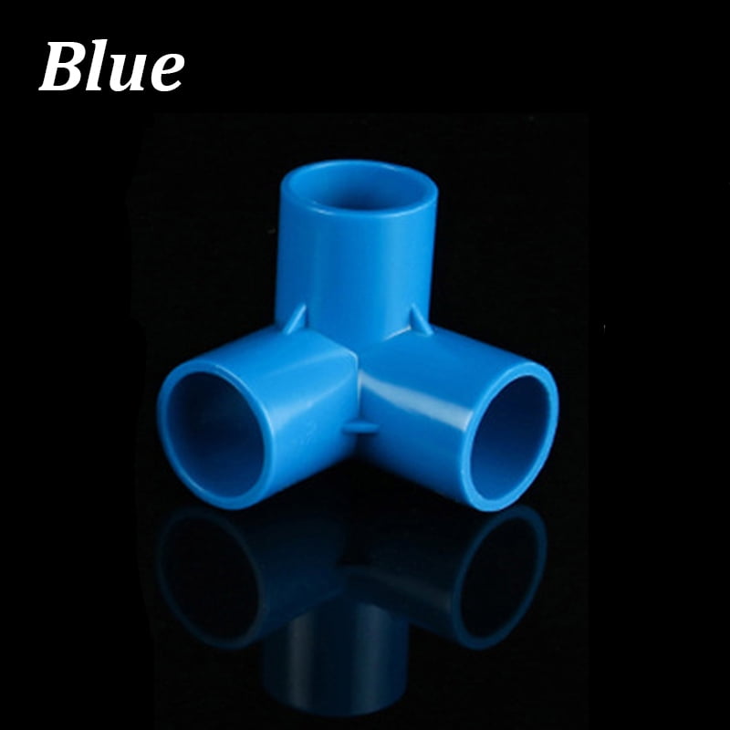 CheShi 5PCS 20/25/32/40/50mm 3 Ways PVC Water Pipe Connector Fittings ...