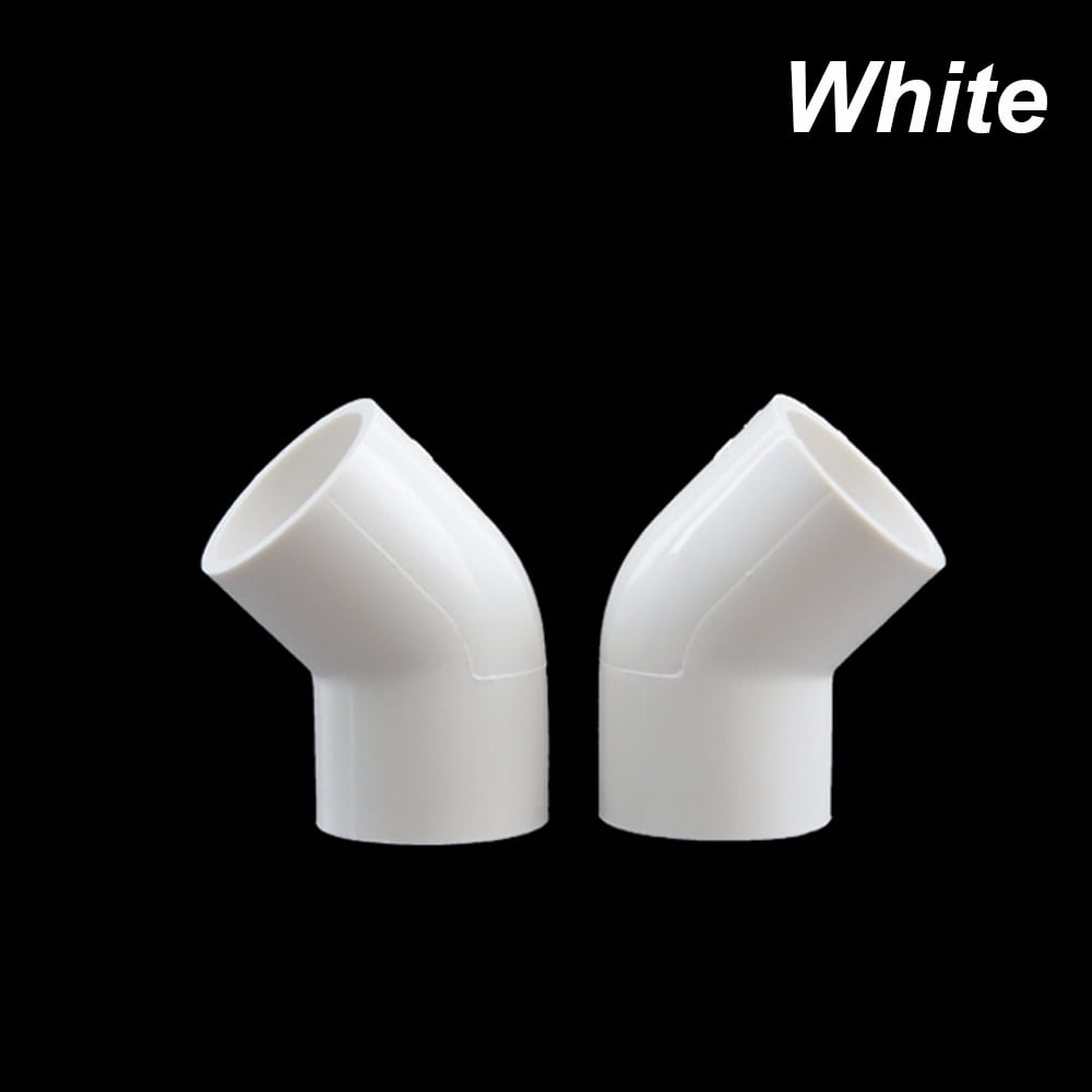 CheShi 5PCS 20/25/32/40/50mm PVC 45 Degree Elbow PVC Fitting Furniture ...