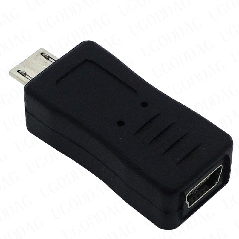 CheShi 90° Left Right Angled Mini USB 5Pin Female To Micro USB Male ...