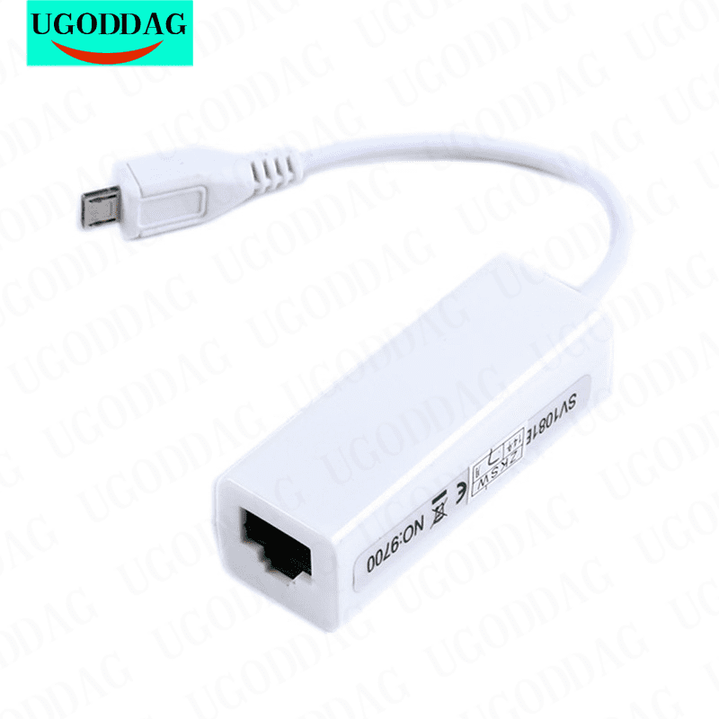 CheShi Portable USB 2.0 To RJ45 Network Card 10/100Mbps Micro USB To ...