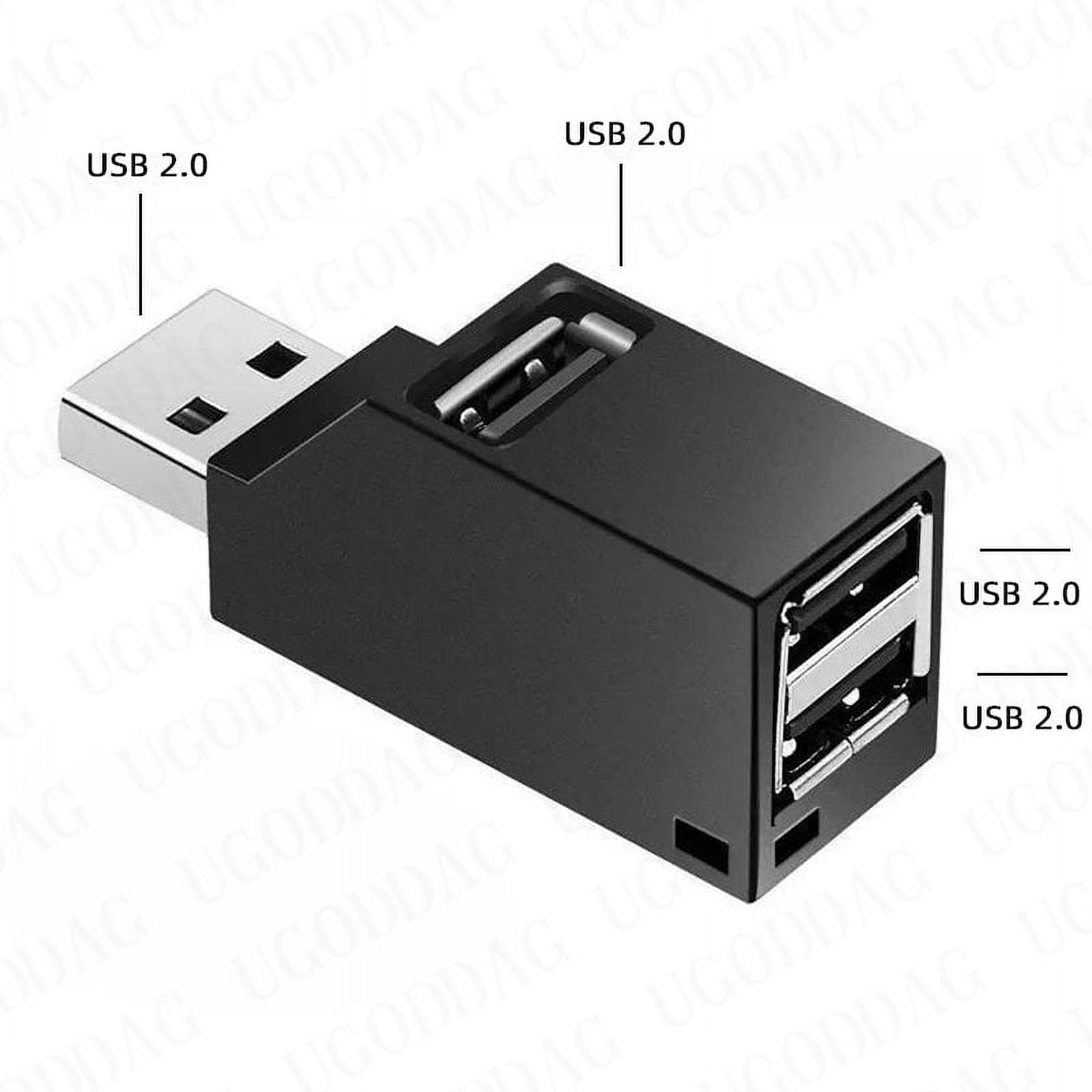 CheShi USB 3.0 2.0 HUB Adapter Extender Mini Splitter Box 3 Ports High ...