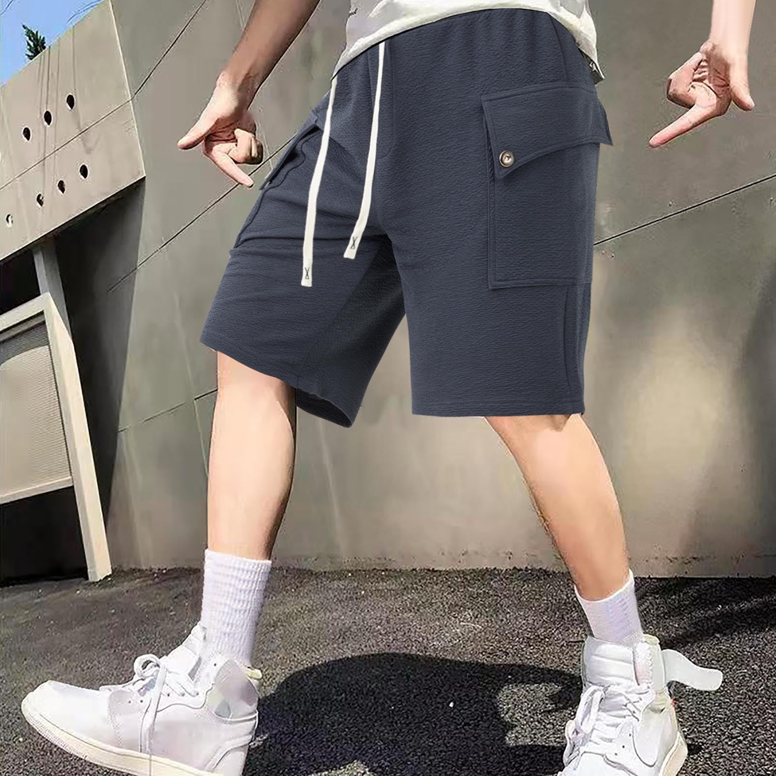 Cheap Cargo Shorts for Men Big and Tall Men Shorts Hiking Shorts Men ...