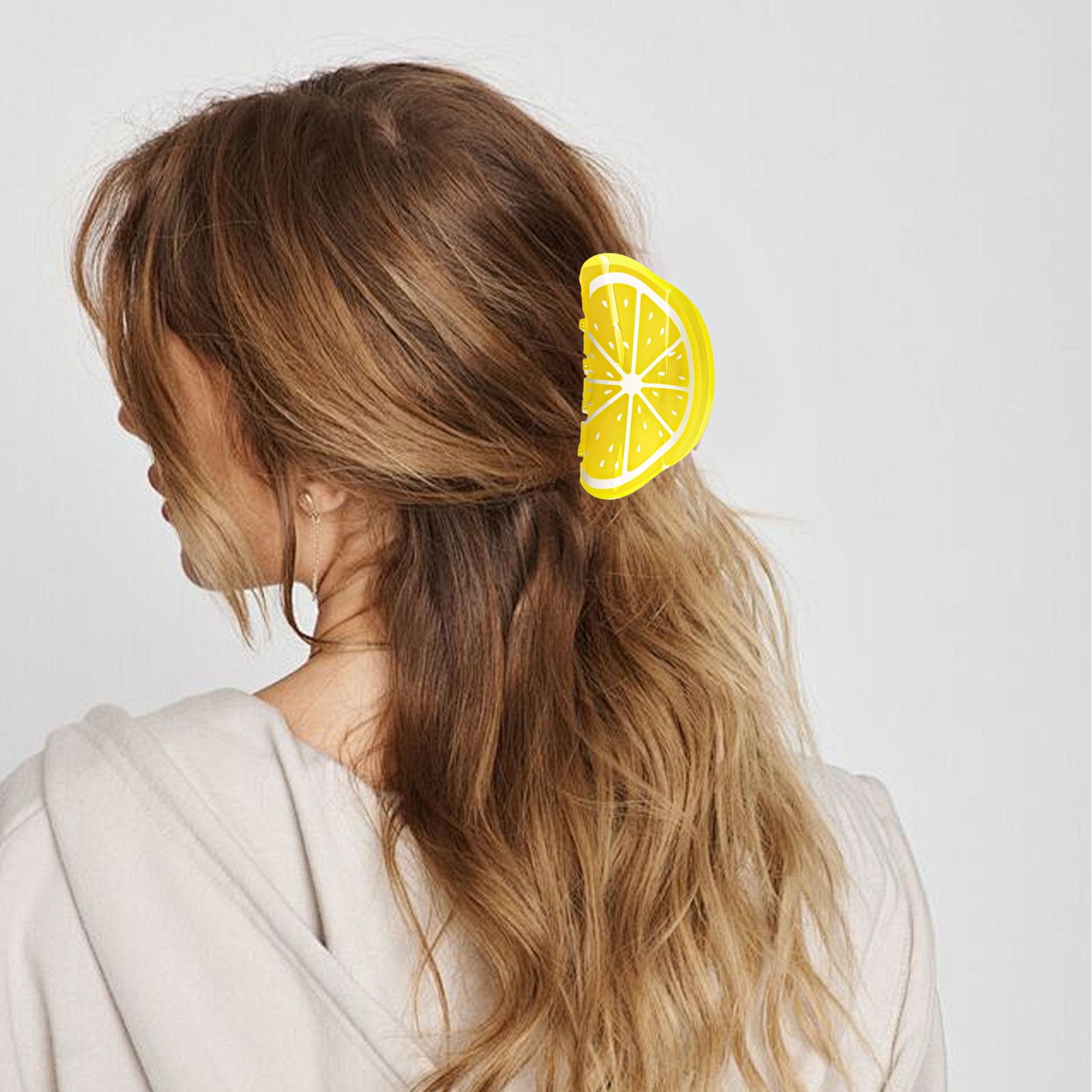 Cheap and Cheerful! Niceme Barrettes Polyester Hair Clip Fruit Based ...