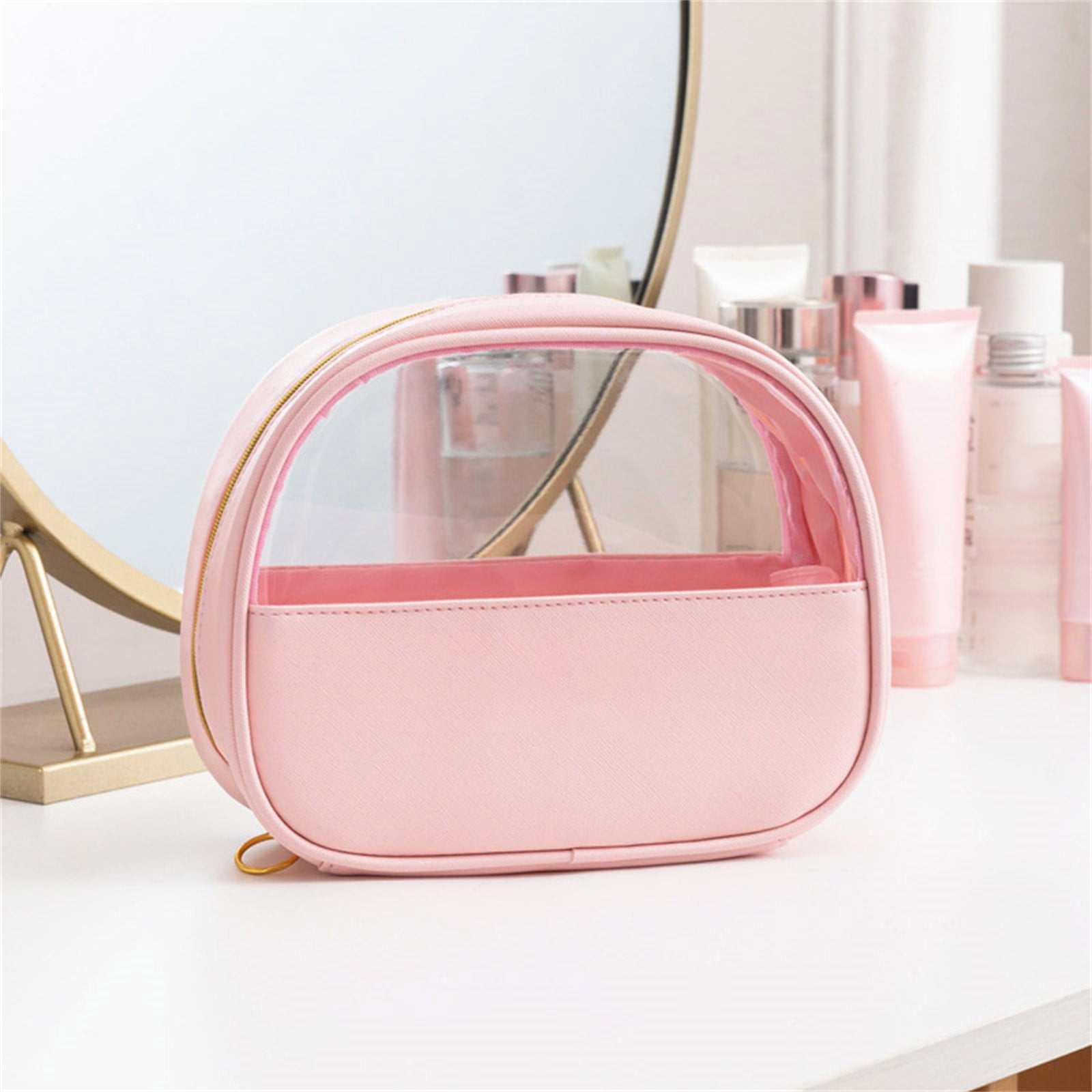 Cheap and Cheerful! Niceme Cosmetic Bag Plastic Storage Bag Makeup Bags ...