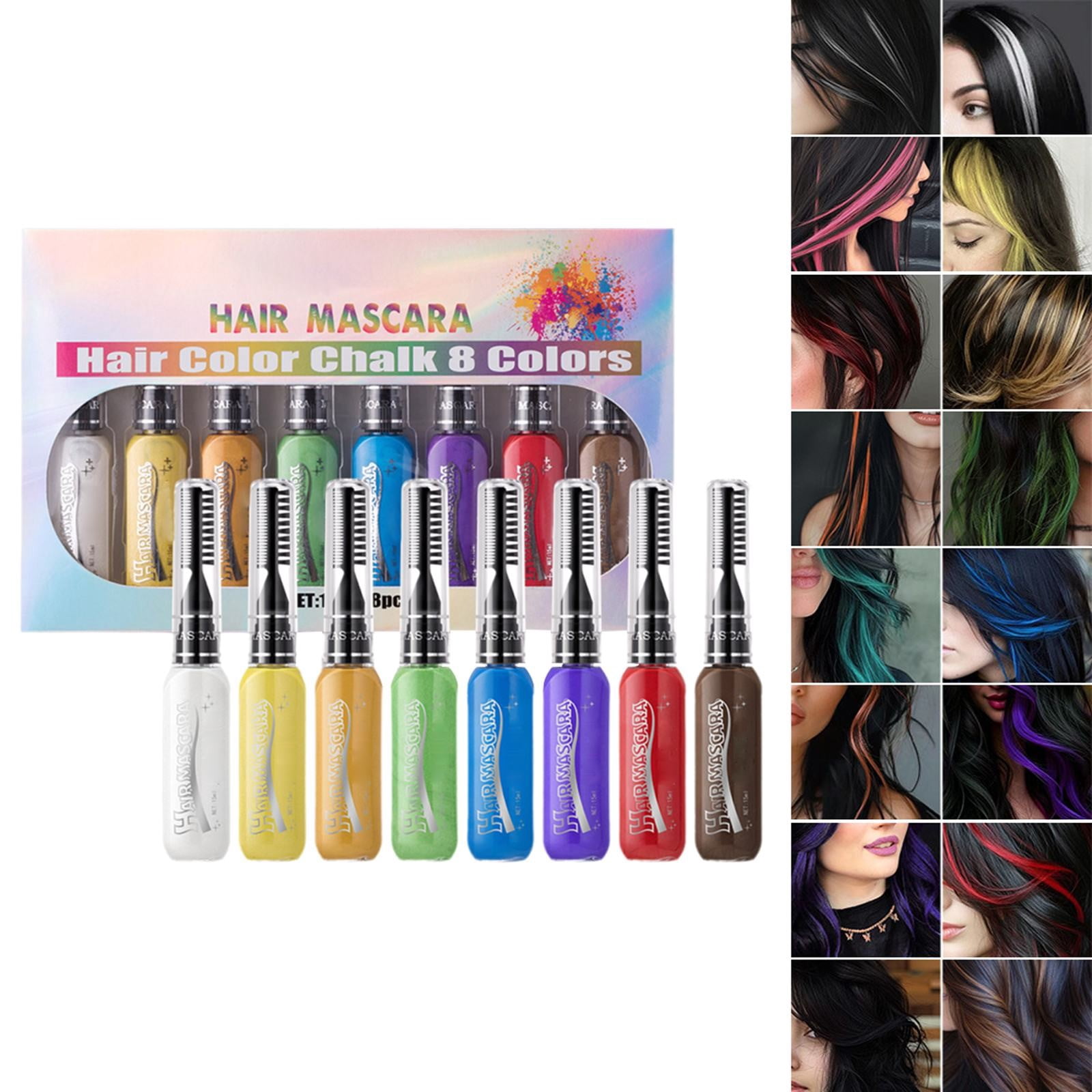 Cheap and Cheerful! Niceme Hair Care Hair Chalk 8pcs Temporary Hair ...