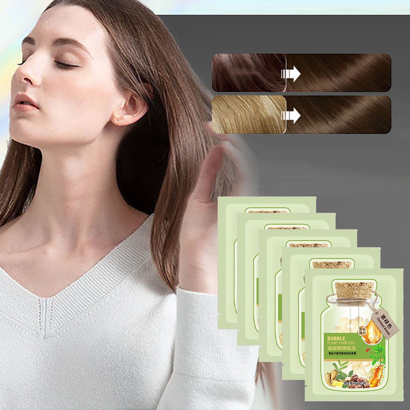 Cheap and Cheerful! Niceme Hair Care Polyester Hair Care Net Green Bag ...