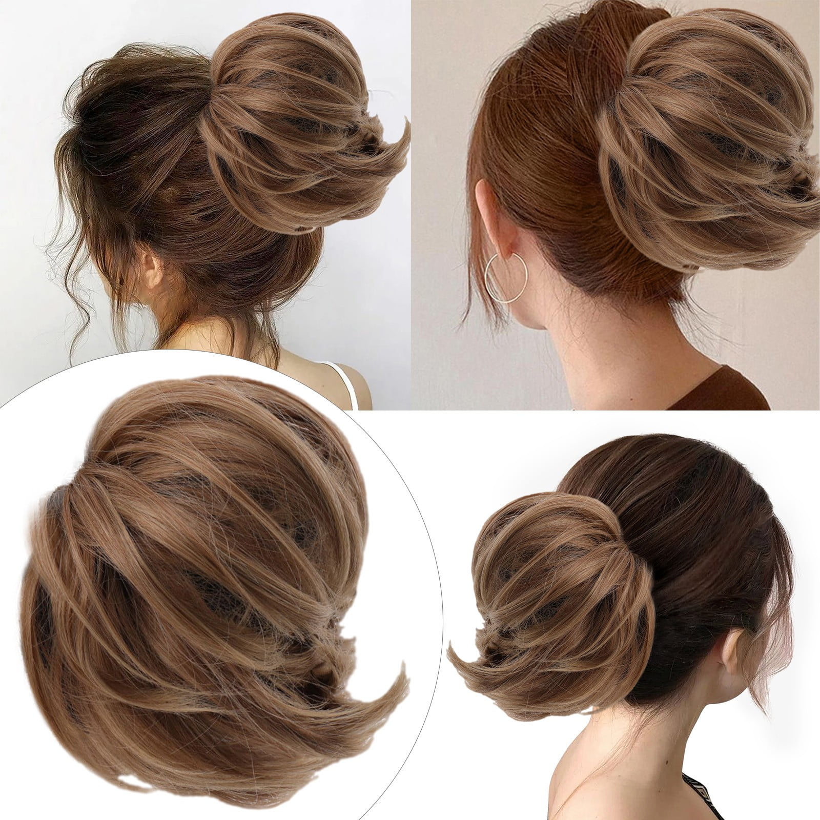 Cheap and Cheerful! Niceme Wig Female Hair Bag Ball Head Wig Button ...