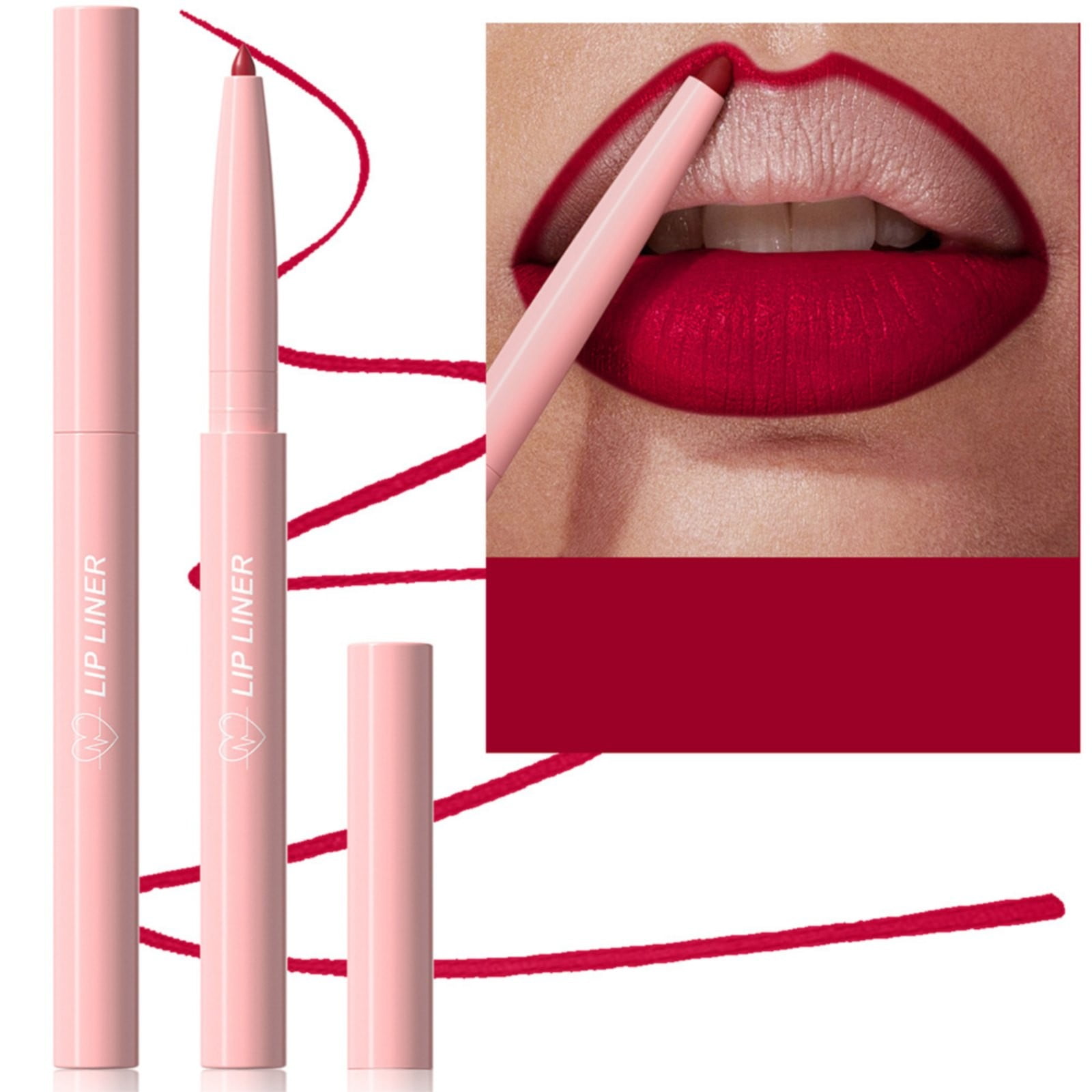 Cheap and Cheerful！ Sujito Lip Liners Lipliner Lip Liner Brush ...