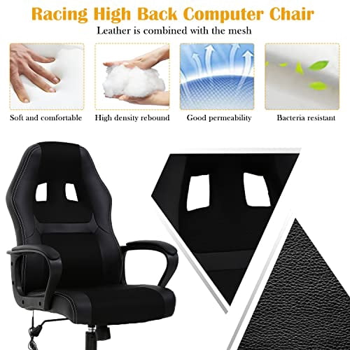 Cheap Gaming Chair for Adult Massage Office Chair Ergonomic Computer ...