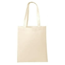 Economical 100% Cotton Reusable Grocery Plain Tote Bags - TL100 - Set ...