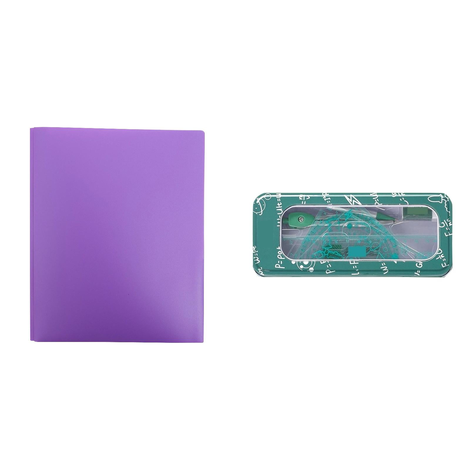 Cheap School Supplies Pocket Binder DomusMart Dunwell Colored Plastic ...